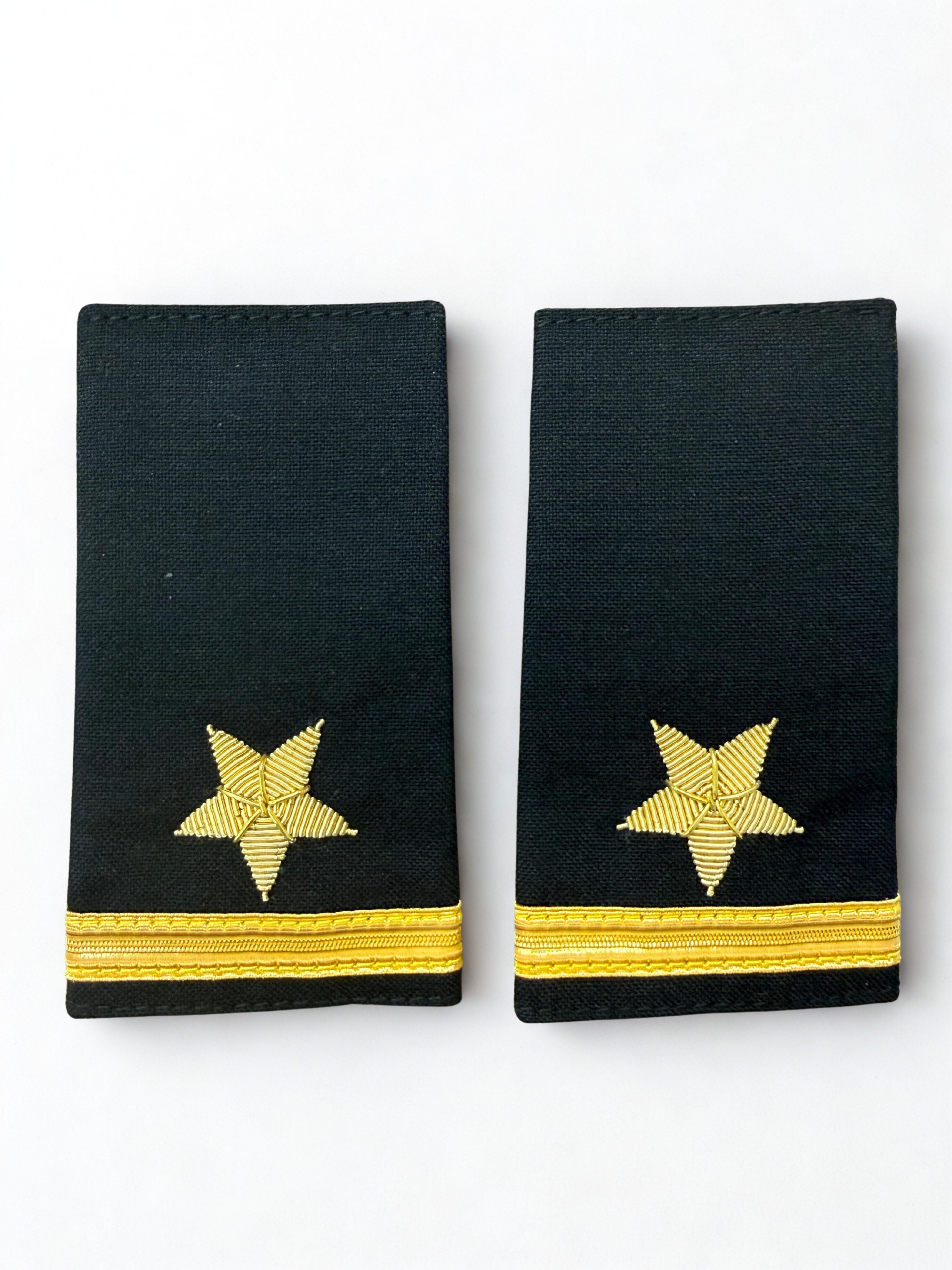 Premium Soft Shoulder Boards - Navy – Nate Woodard